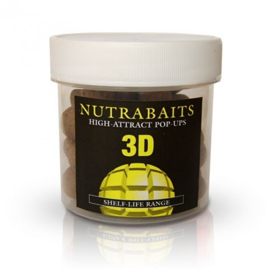 NUTRABAITS POP UP 3D 18MM
